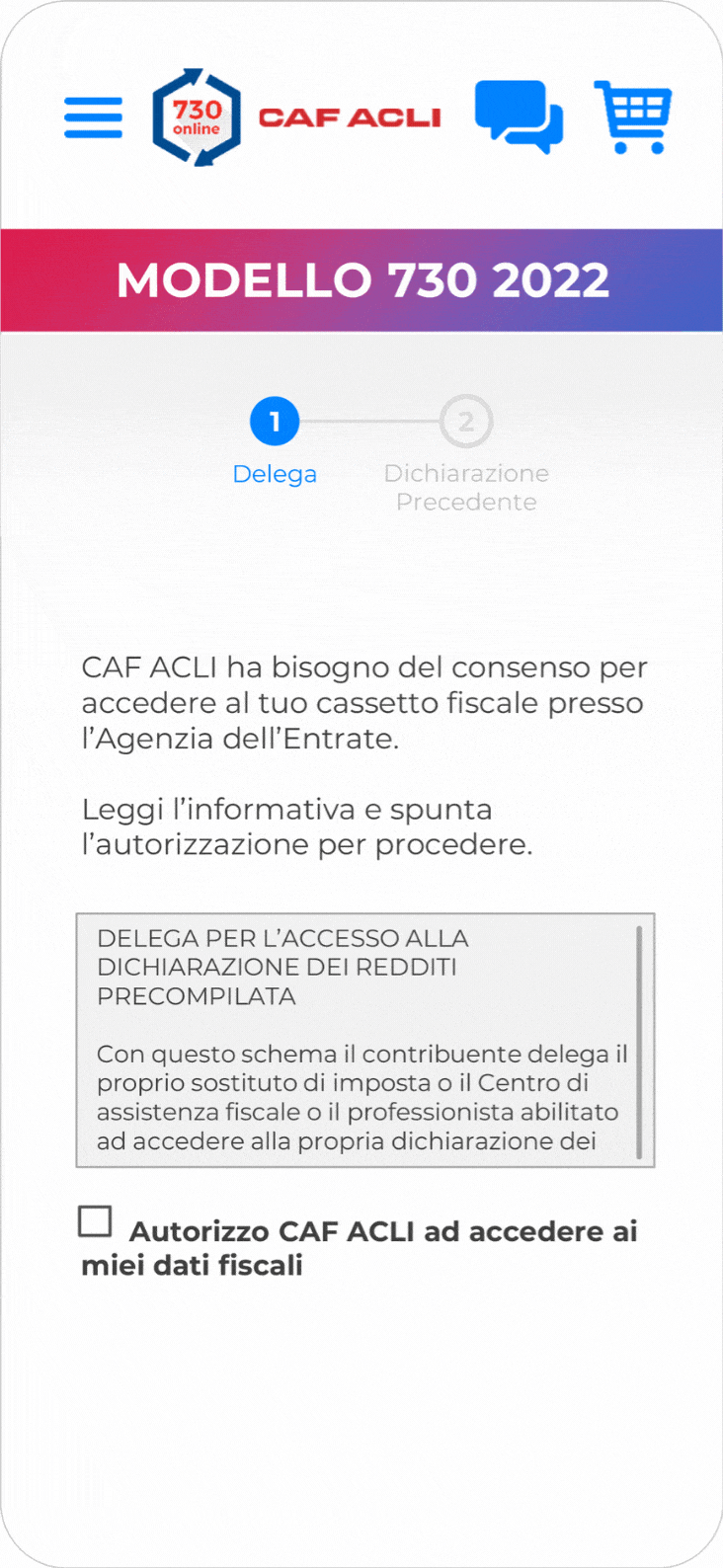 Come Fare il 730 Online - 730 Online by CAF Acli